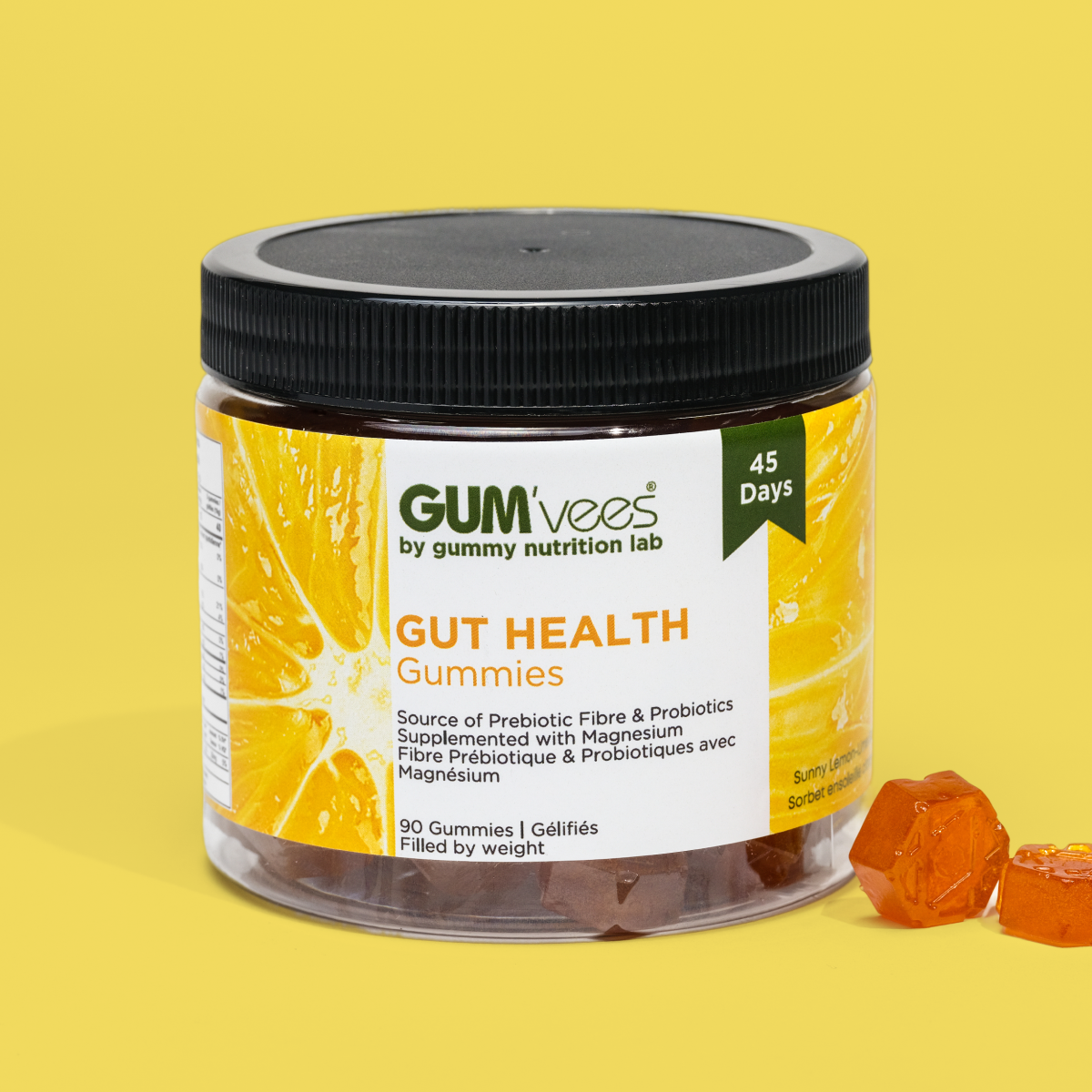 Gut Health Gummies – Fiber, Probiotics & Magnesium – GUMvees by Gummy ...